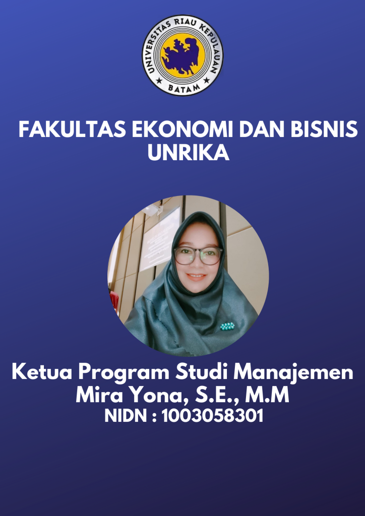 STRUKTUR ORGANISASI – Fakultas Ekonomi dan Bisnis – UNRIKA